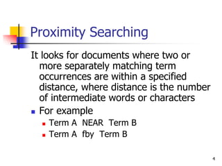 Proximity word and Reserved word | PPTX