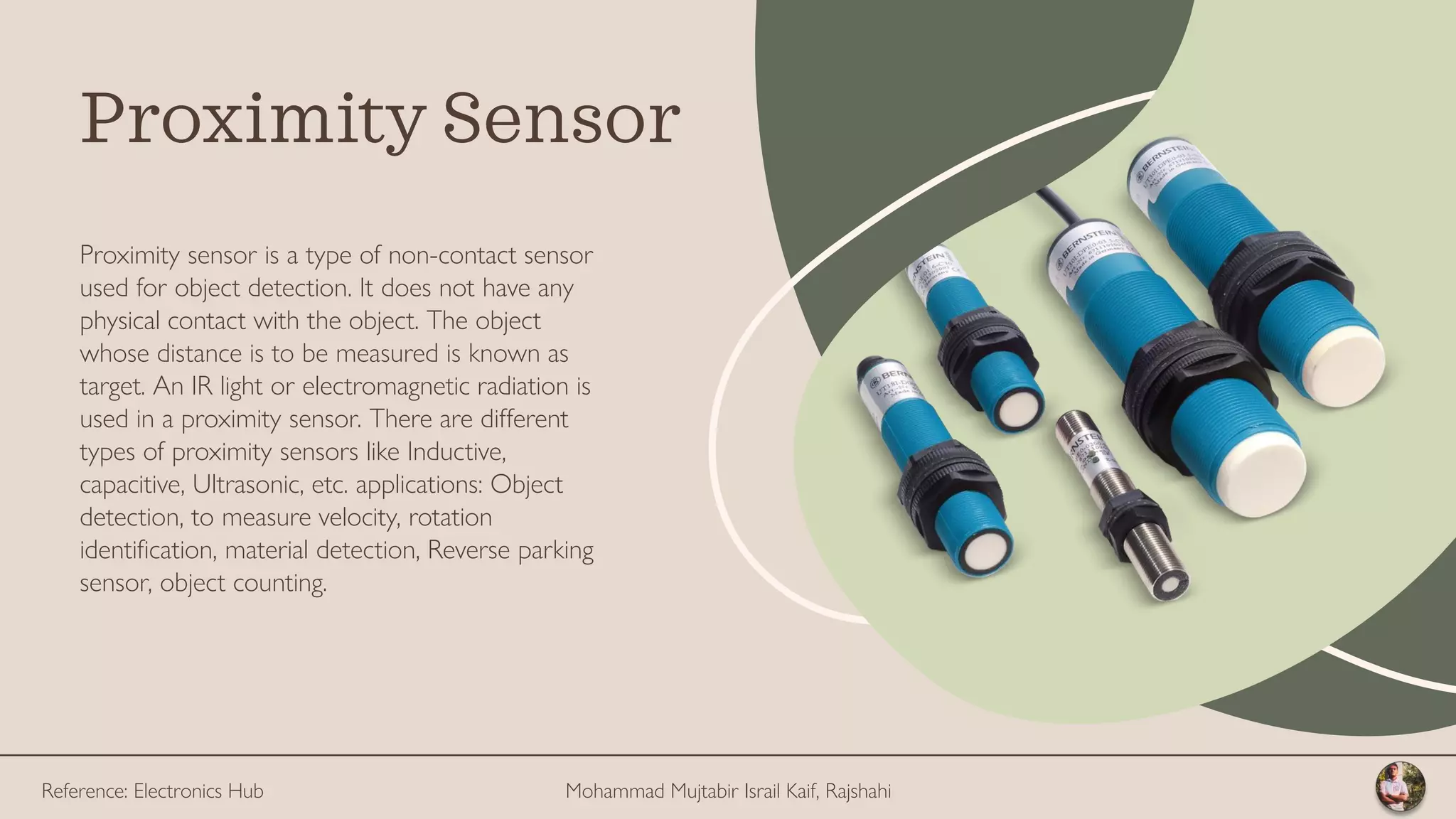 Types of Sensor | PDF