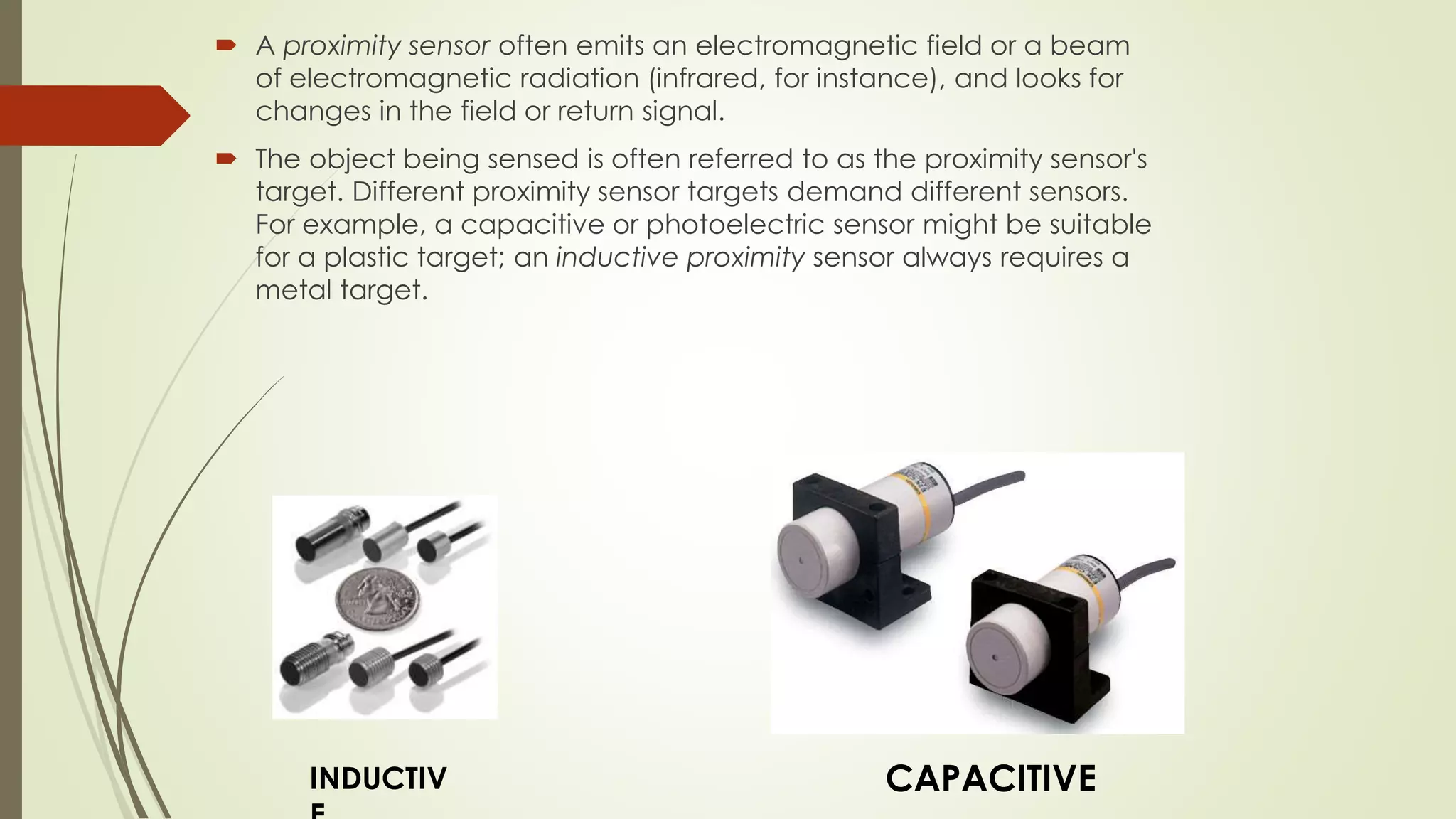 Proximity sensors | PPT