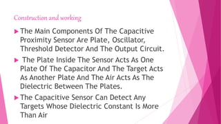 Proximity sensors | PPTX