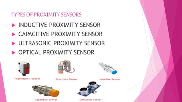 Proximity sensors | PPTX