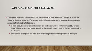 PROXIMITY SENSORS and types of proximity sensor and application and how ...