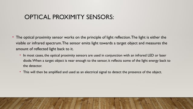 PROXIMITY SENSORS and types of proximity sensor and application and how ...