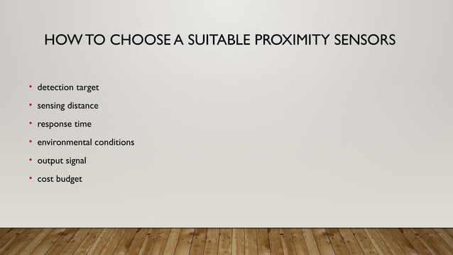 PROXIMITY SENSORS and types of proximity sensor and application and how ...