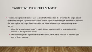 PROXIMITY SENSORS and types of proximity sensor and application and how ...