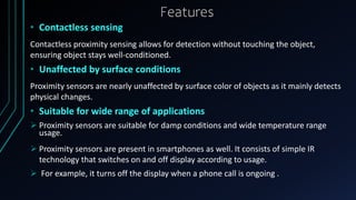 Proximity Sensors ppt.pptx | Internet of Things | Internet
