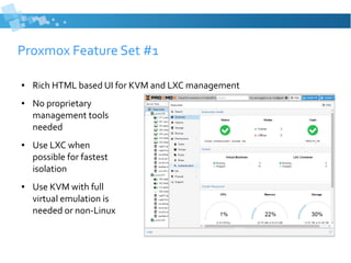Proxmox Talk - Linux Fest Northwest 2018 | PPT