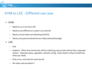 Proxmox Talk - Linux Fest Northwest 2018 | PPT