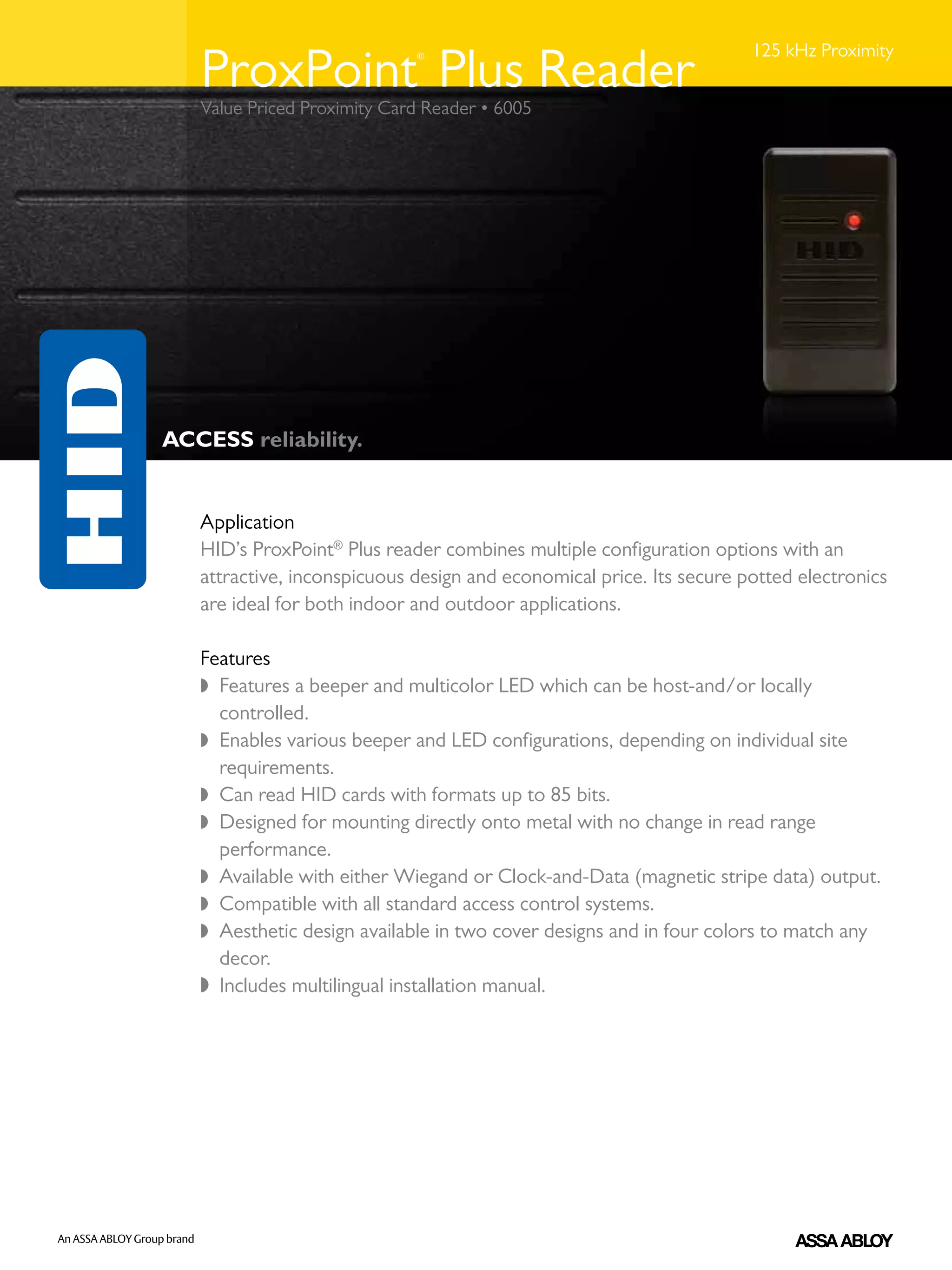 Proxpoint plus ds_en | PDF