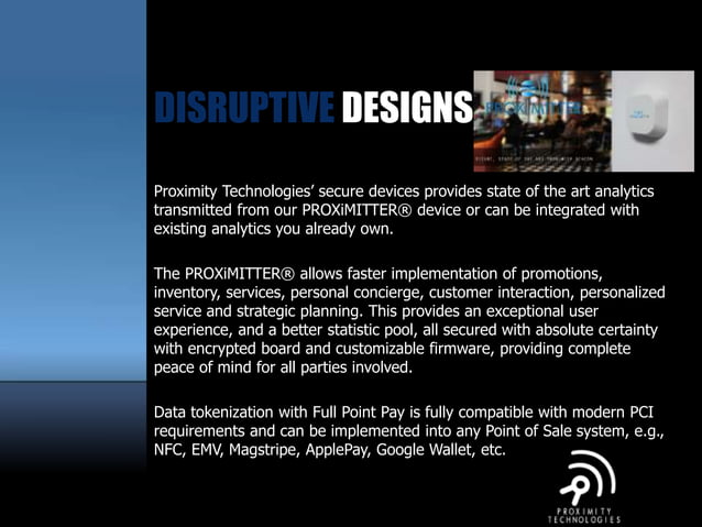 Proximity Technologies - Smart Cities | PPT | Free Download