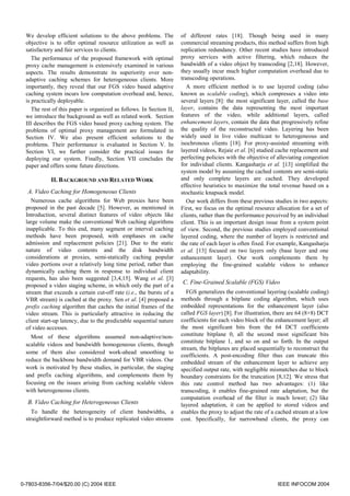 Proxy Cache Management for Fine-Grained Scalable Video Streaming | PDF | Video Software ...