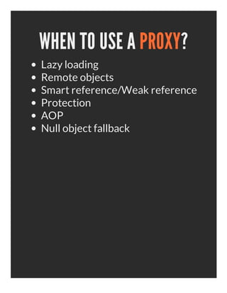 Proxy OOP Pattern in PHP | PDF