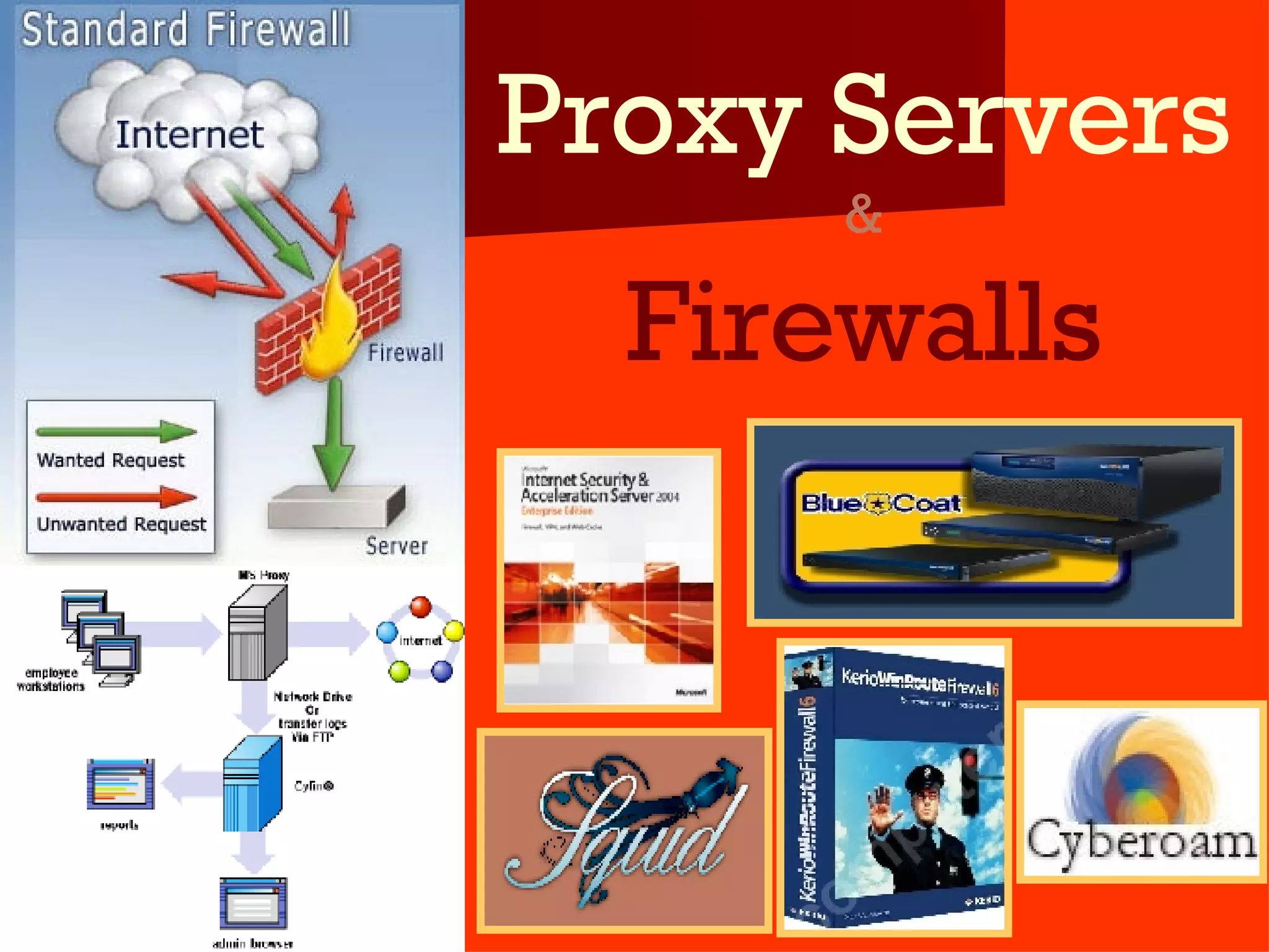 Proxy Servers & Firewalls | PPT | Computer Networking | Computing