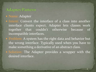 Proxy & adapter pattern | PPT