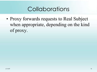 Proxy Design Pattern | PPTX