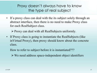 Proxy Design Pattern | PPTX