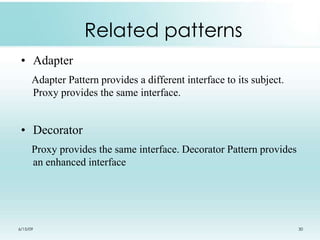 Proxy Design Pattern | PPTX