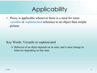 Proxy Design Pattern | PPTX