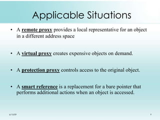 Proxy Design Pattern | PPTX