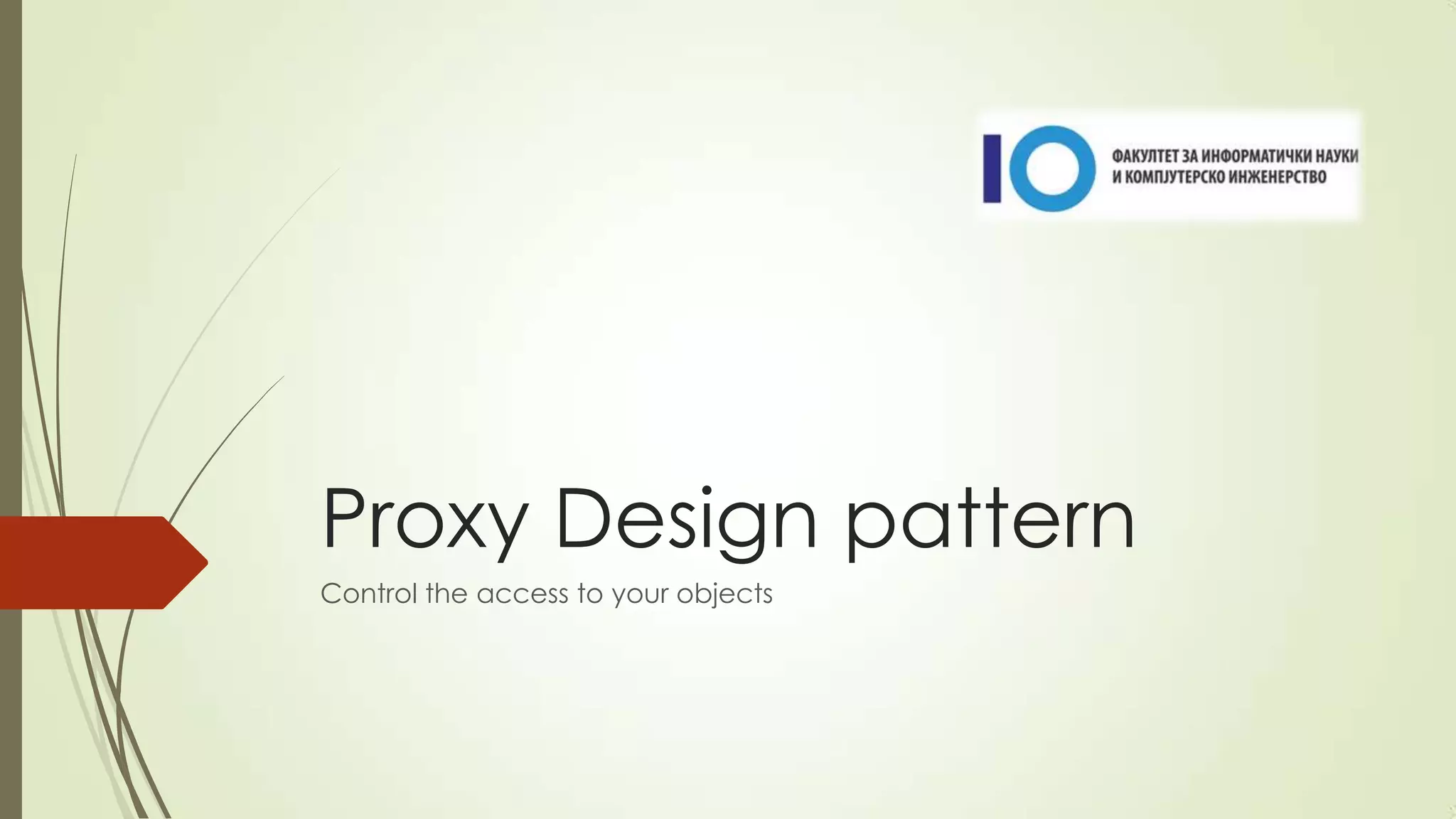 Proxy design pattern | PPSX