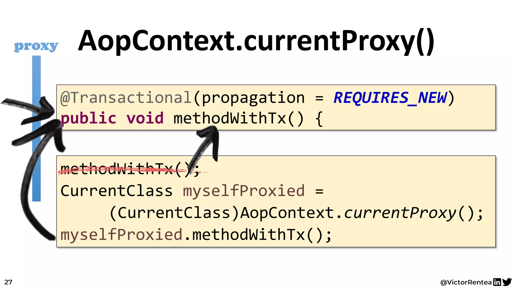 The Proxy Fairy, and The Magic of Spring Framework | PPT