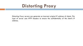 Proxy Server: A Comprehensive Guide | PPTX