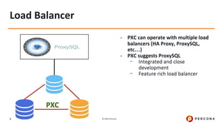 Proxy SQL 2.0 with PXC | PPT