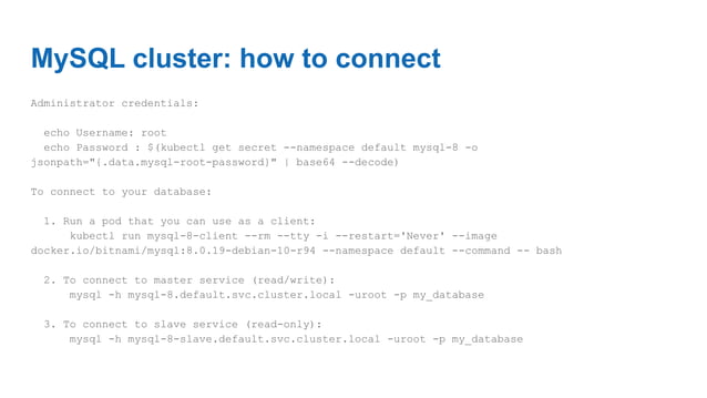 ProxySQL on Kubernetes | PPT