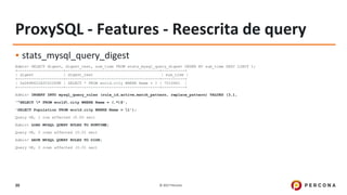ProxySQL para mysql | PPT