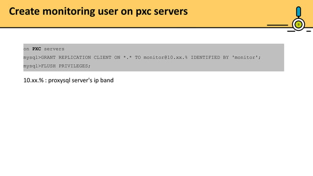 ProxySQL & PXC(Query routing and Failover Test) | PPT