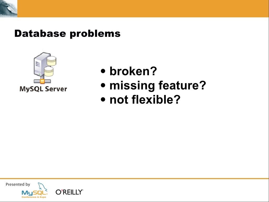 Database problems • broken?