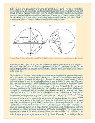 Proyección estereográfica | DOCX