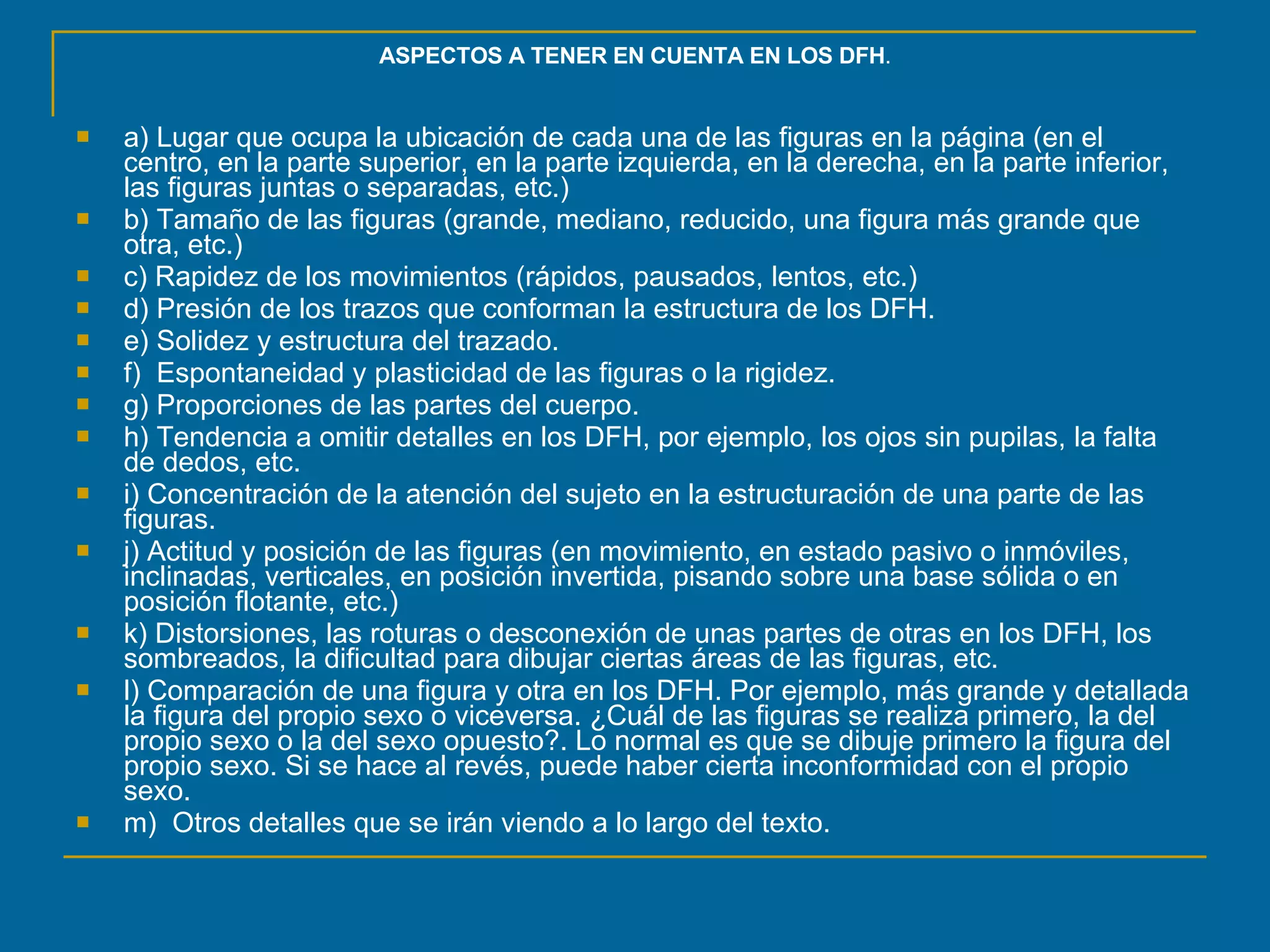 Proyeccion De La Personalidad En El Dibujo De La Figura Humana | PPT