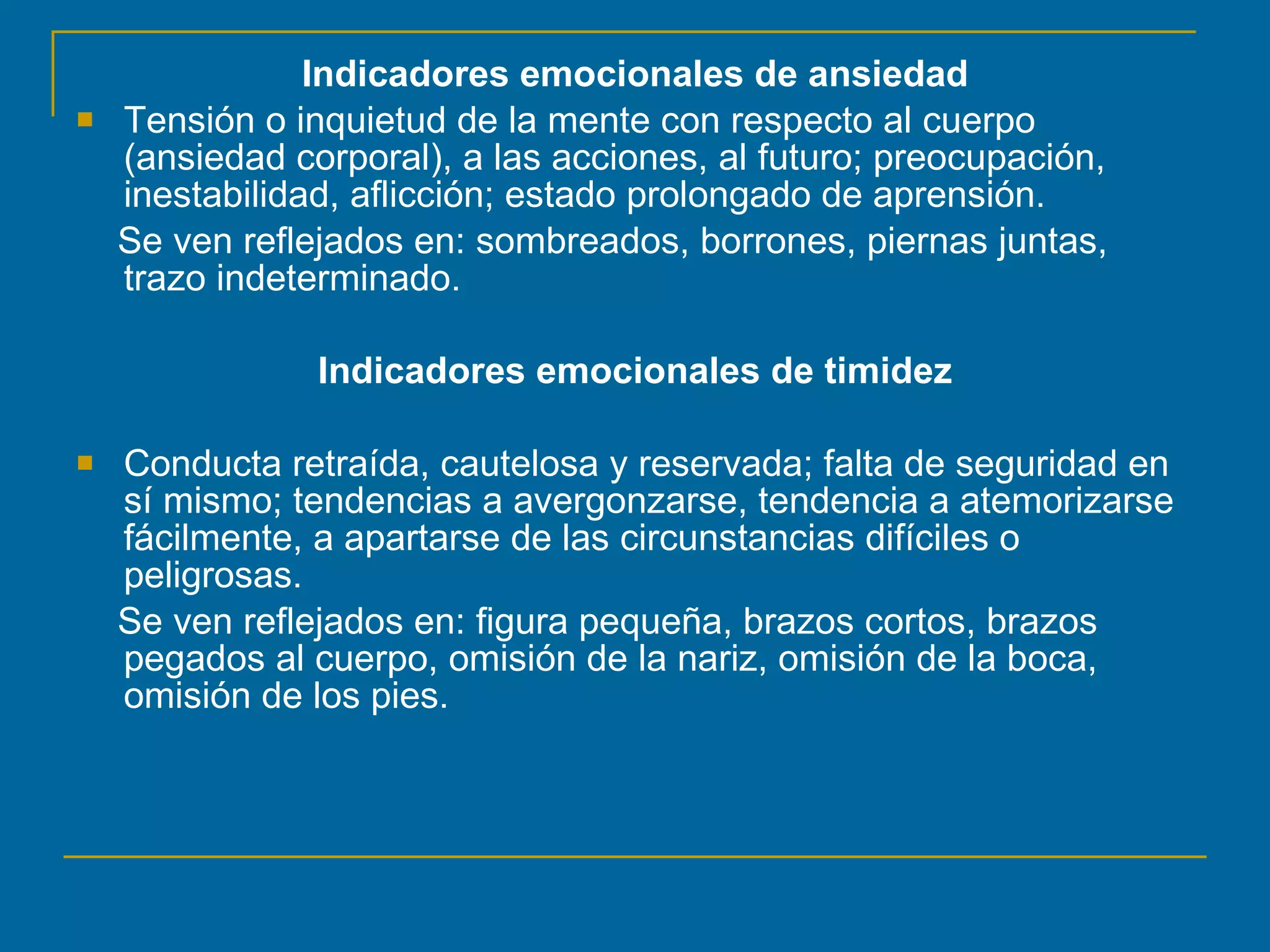 Proyeccion De La Personalidad En El Dibujo De La Figura Humana | PPT