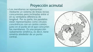 Proyecciones terrestres | PPTX