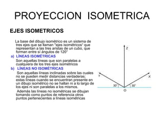 Proyeccion isometrica | PPT