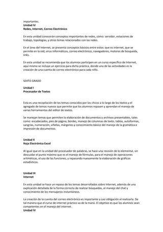 Proyecto de-computacion-para-educacion-primaria | PDF