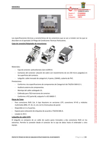 Proyecto red-de-cableado estructurado | PDF