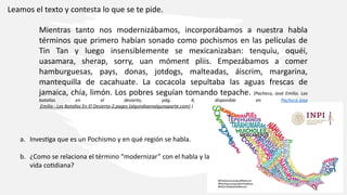 Proyecto 1 Diversidad linguística.pptx comprende las características de ...