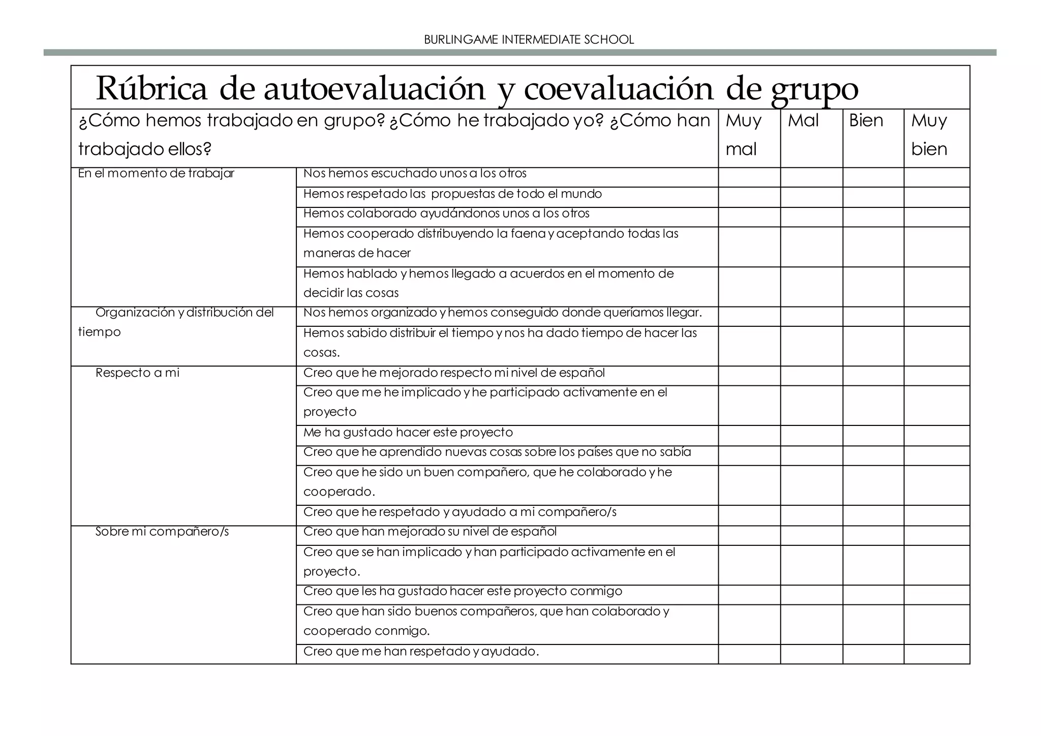 Proyecto 21 paises hispanohablantes | DOCX | Educational Assessment ...