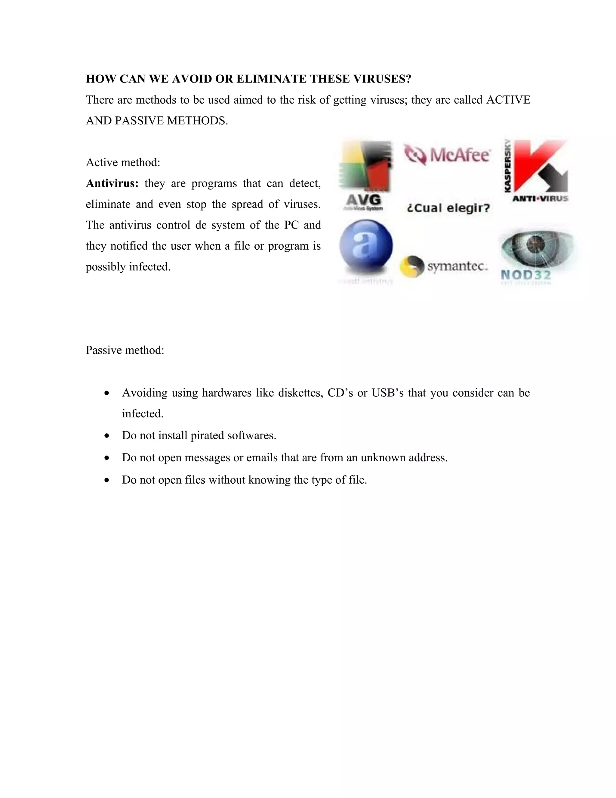 Proyecto7 | DOC | Antivirus Software | Computer Software and Applications