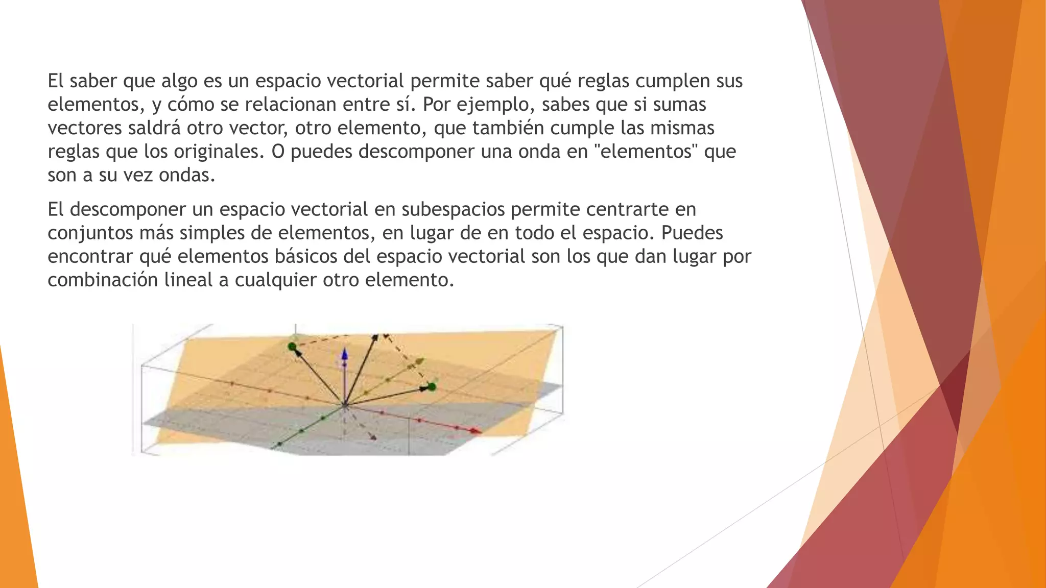 Aplicaciones de Espacios y Subespacios Vectoriales en la Carrera de ...