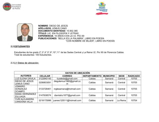 Proyecto aula 01 píoxii | DOC