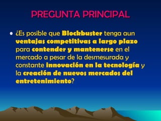 Proyecto Blockbuster | PPT