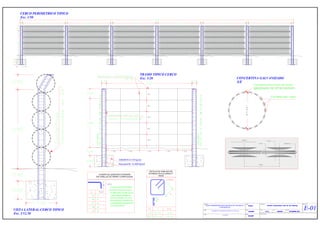 CERCO METALICO CON CONCERTINAS DE D=24" GALVANIZADO | PDF