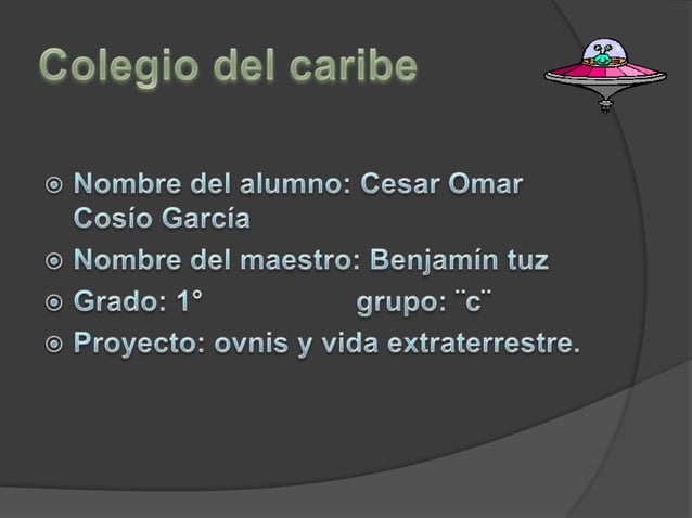 Proyecto Cesar Cosío | PPTX