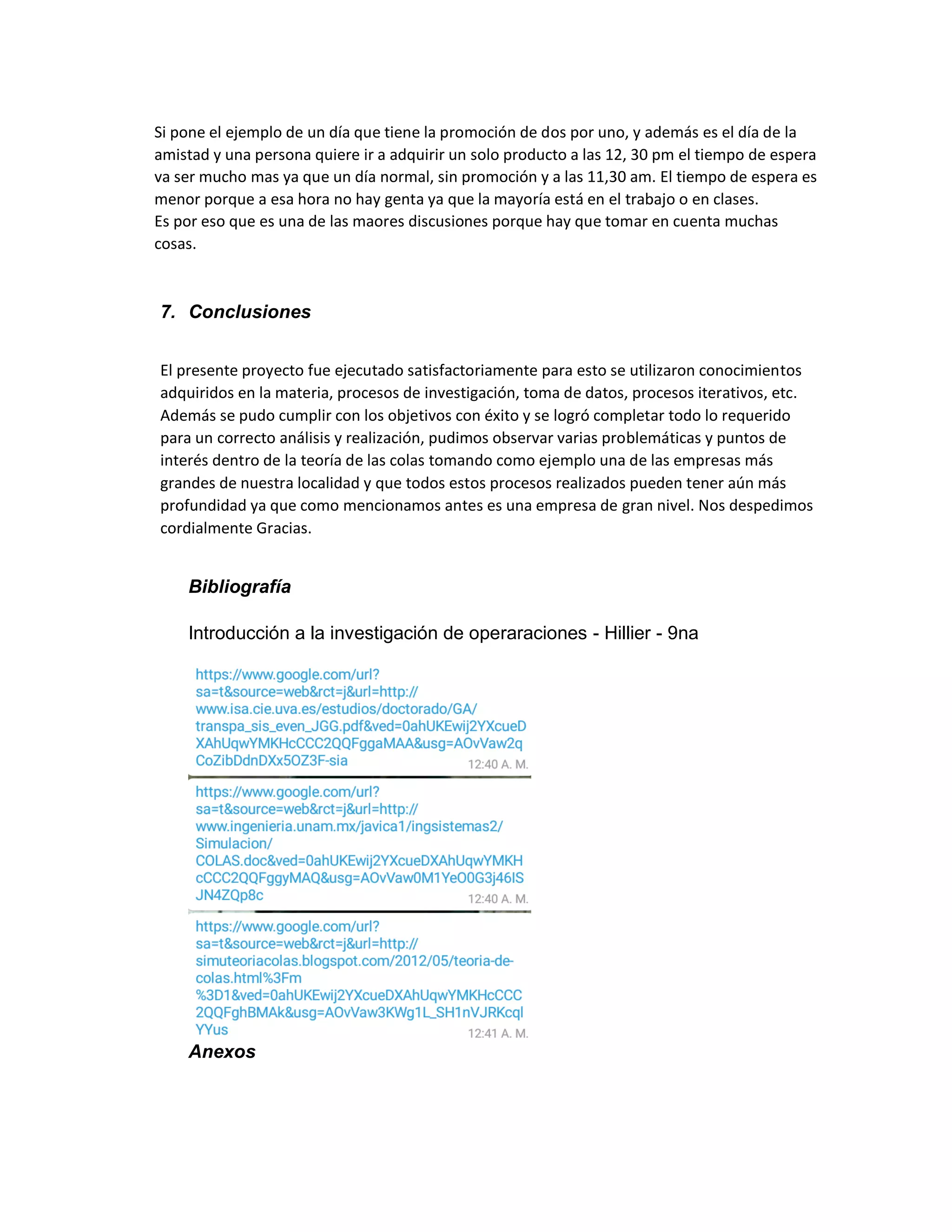 Proyecto ciclo4-TEORIA DE COLAS | PDF