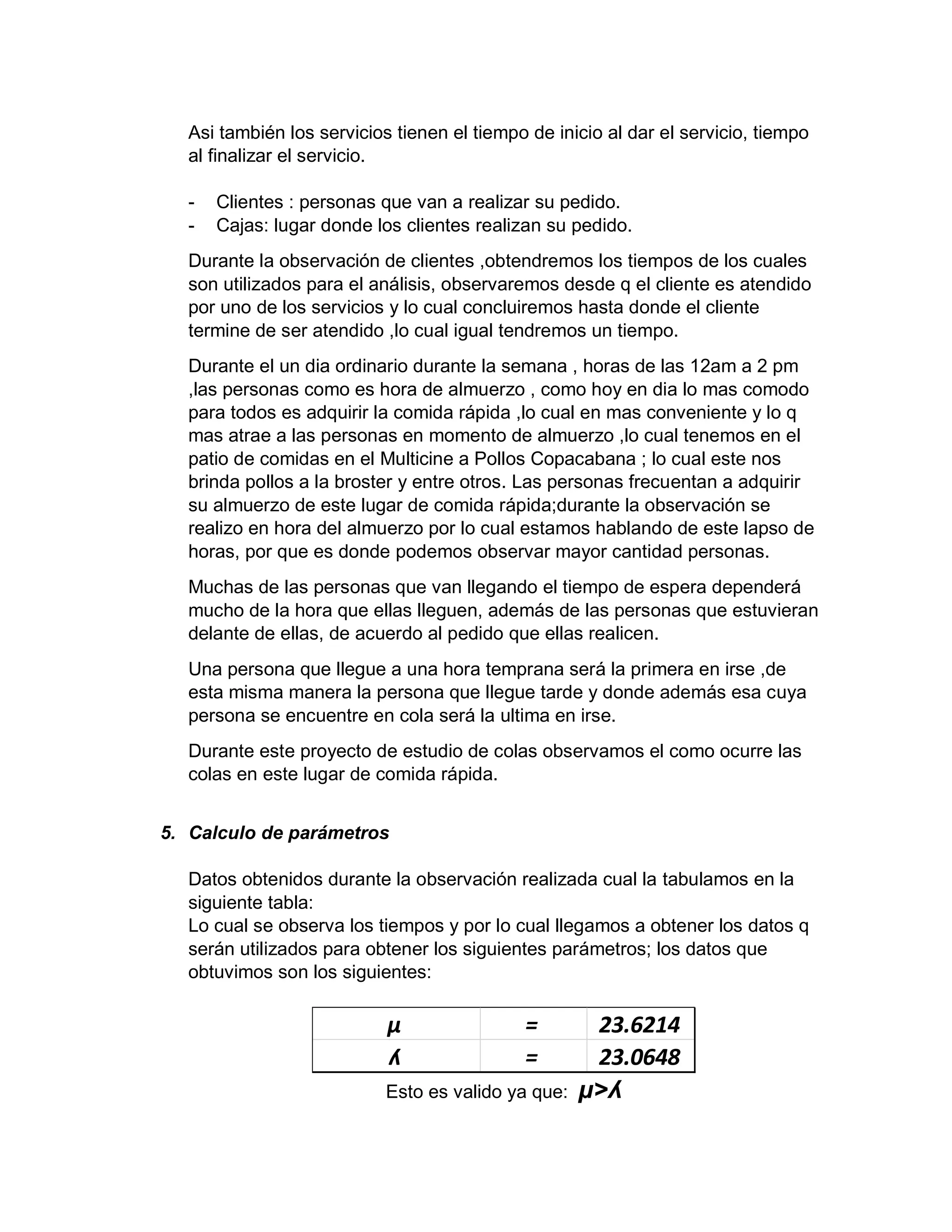 Proyecto ciclo4-TEORIA DE COLAS | PDF