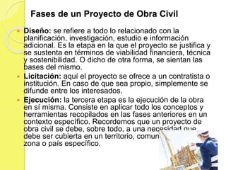Proyecto civil | PPTX