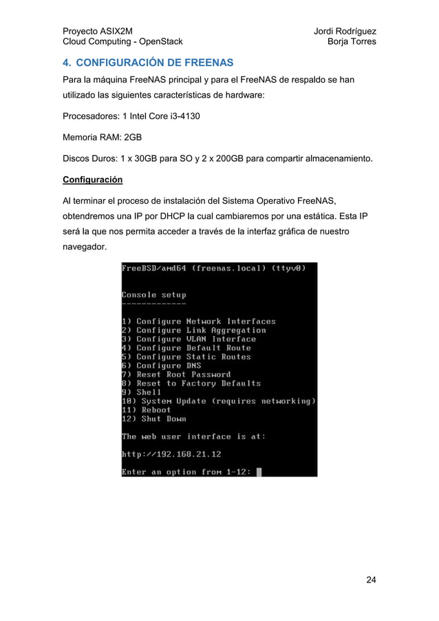 Proyecto Cloud Computing OpenStack | PDF